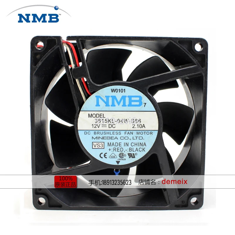 ใหม่NMB-MAT NMB 3615KL-04W-B86 12V 2.10A 9238 สำหรับDELL ATXพัดลมระบายความร้อน F | Shopee Thailand
