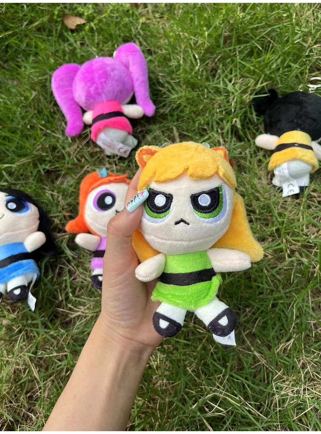 Kpop Idol NWJNS The Powerpuff Girls ตุ ๊ กตาตุ ๊ กตาพวงกุญแจ Hanni ...