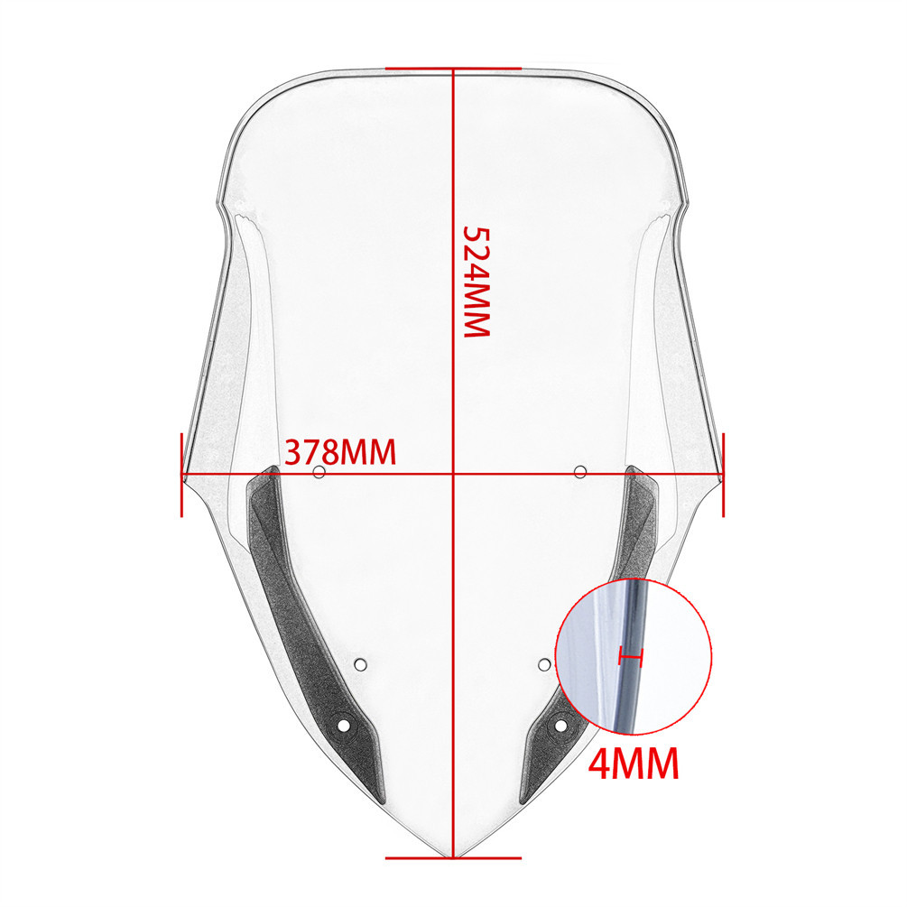 Ljbkoall N-MAX155 NMAX155 125 กระจกกระจกสําหรับ Yamaha N-MAX NMAX 125 ...