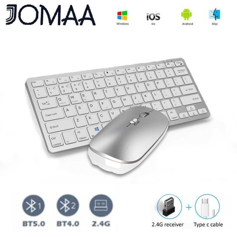 Set Wireless JOMAA Multi-Device Bluetooth Rechargeable Dual Mode (BT ...