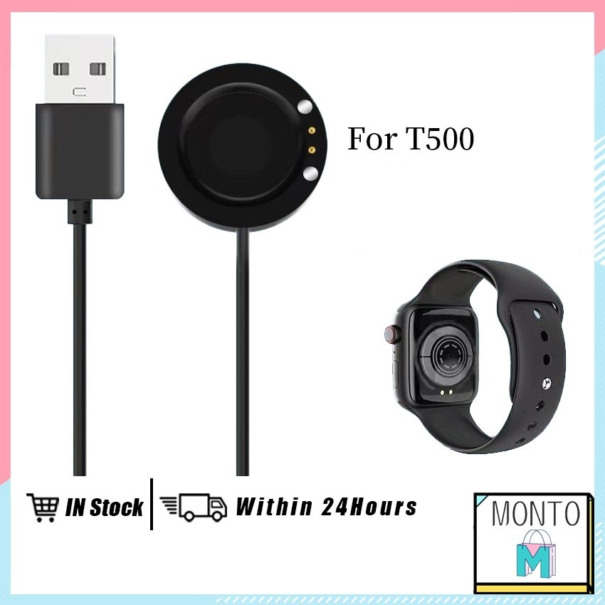 Hiwatch T500 Watch Charger Smartwatch Fast ฐานชาร์จอะแดปเตอร์สําหรับ ...