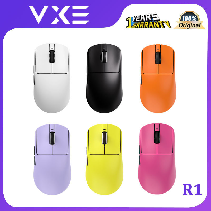 【พร้อมส่ง】VXE Dragonfly R1 Pro เมาส์เกมมิ่งไร้สาย น้ําหนักเบา PAW3395 ...