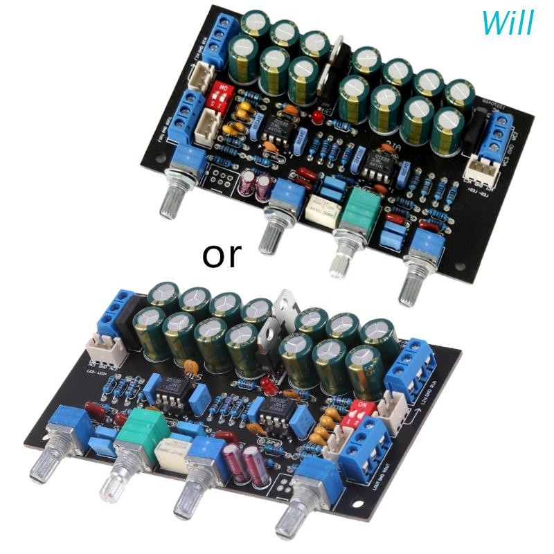 ในสต็อก Will JJRC5532 OP AMP Preamp เครื่องขยายเสียง Tone Board Treble ...