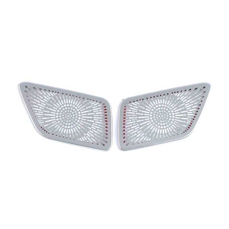 Car Front Dashboard Vent Sound Speaker Cover Panel Air Vent Trim For ...