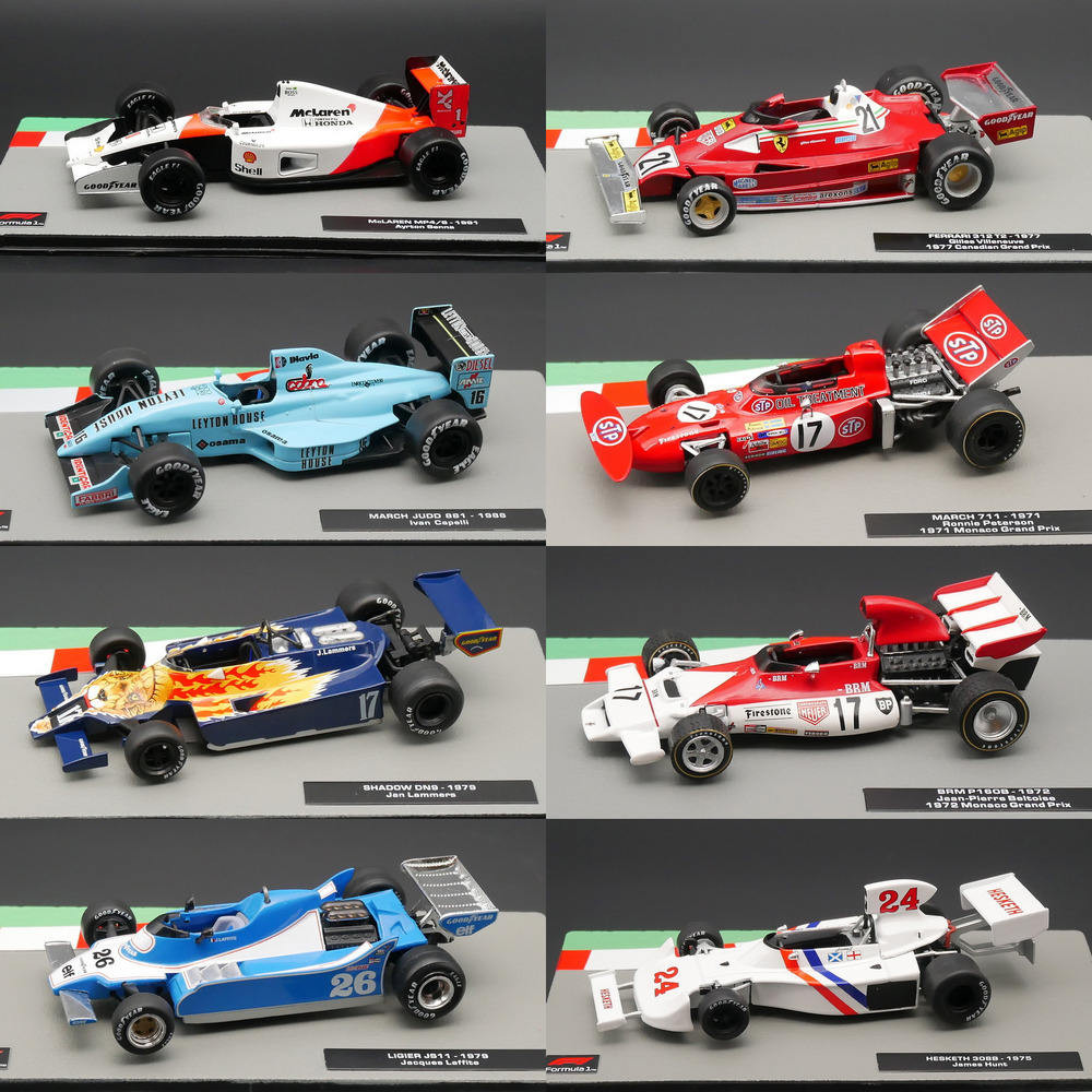 Ixo 1/43 F1 Racing Car Model รถของเล่น Ferrari 312 Shadow DN9 LIEER ...