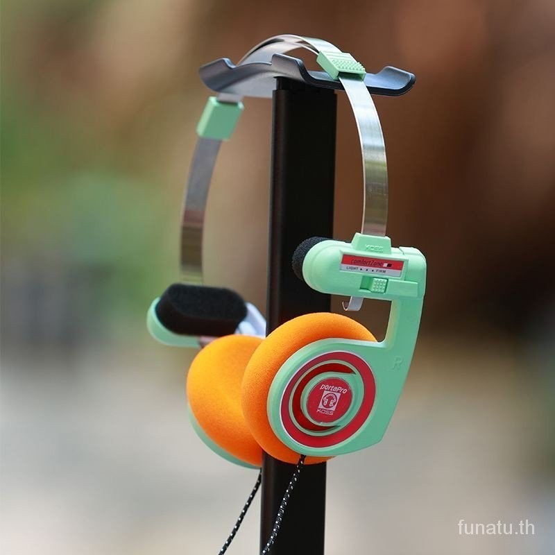 Koss PP Gauss หูฟังสีชมพูสีเขียวชุดหูฟังแบบมีสาย Heavy Bass Yimengling สไตล ์ เดียวกัน ...