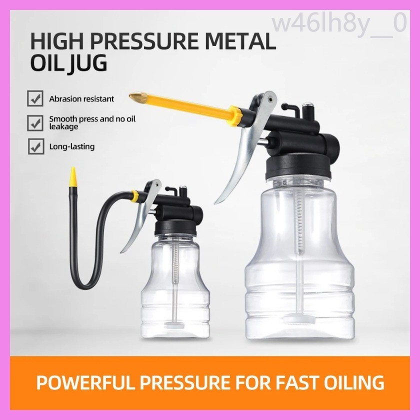 250ml Oiler Grease Guns Equipment Transparent High Pressure Pump Oiler ...
