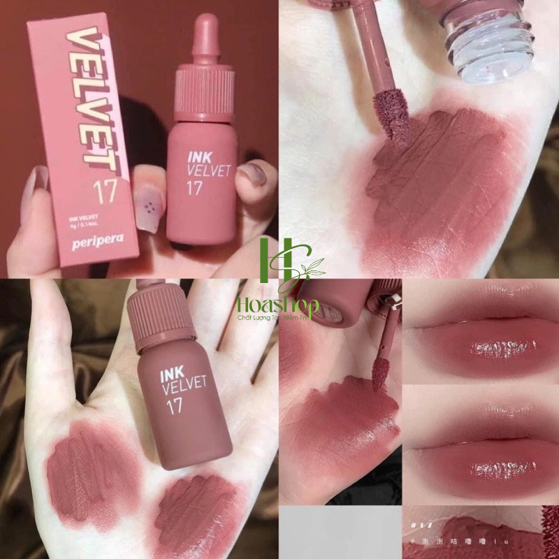 ในสต็อก Peripera Ink Velvet 17 Rosy Nude Matte Lipstick | Shopee Thailand
