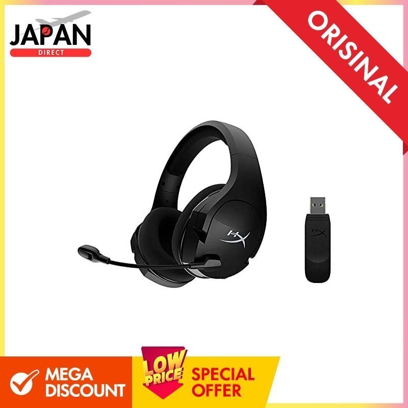 HyperX Cloud Stinger Core Wireless Gaming Headset DTS Headphone:X spatial audio for PC 2-year ...