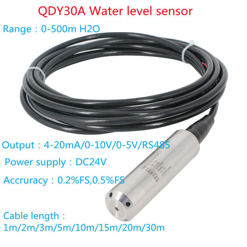 Qdy30a Transmitter Water Detector 12-36Vdc 4-20Ma Signal Output Liquid ...