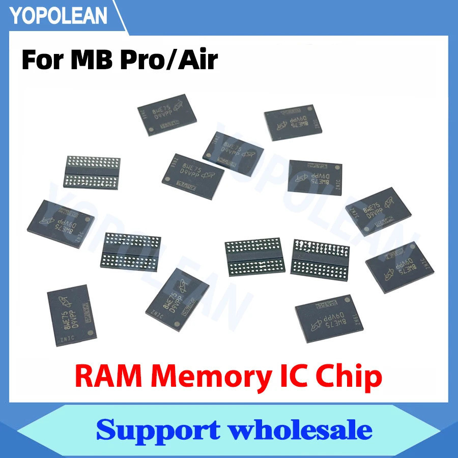 ทดสอบ Ram แฟลชหน่วยความจําชิป IC 8G 16G 32G สําหรับ Macbook Air Pro A1502 A1466 A1990 A2141 ...