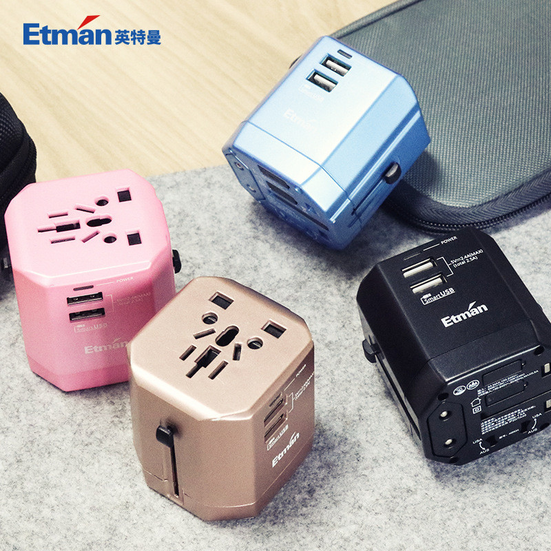 Intman Universal USB Universal ปลั ๊ กแปลงพลังงานญี ่ ปุ ่ นสหรัฐ ...