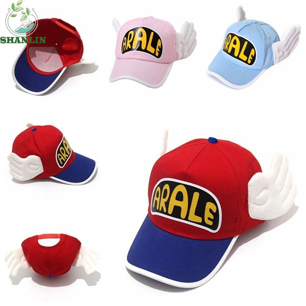 ในสต็อก SHANLIN Dr.Slump Cap, Sunproof Candy Color Arale Baseball Hat ...