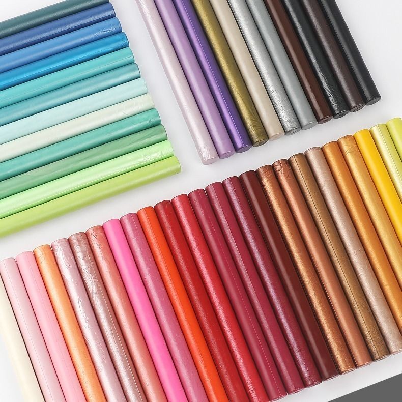 สี Round Lacquer Wax Stick Retro Lacquer Wax Seal Lacquer Wax Fire ...