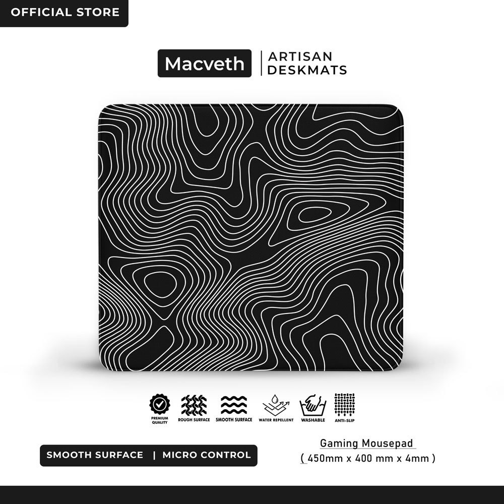 ในสต็อก Macveth Artisan Deskmat | โทโป | ไมโครคอนโทรลเลอร์ 450x400x4 มม ...