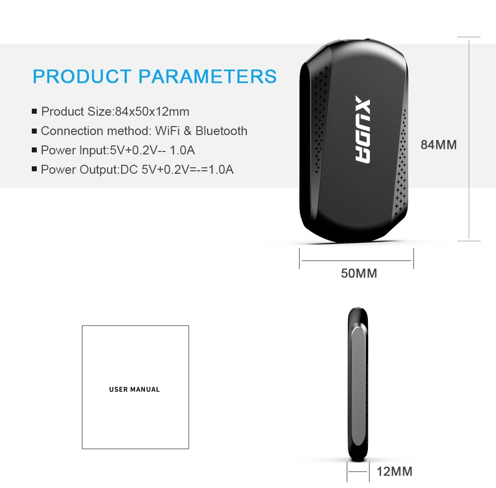 XUDA Android14 Wireless CarPlay/Android Auto 3in1quad core 4+64GB smart ...