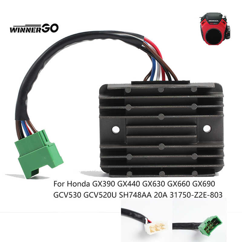 เครื่องปรับแรงดันไฟฟ้า31750-Z2e-803 20A สำหรับฮอนด้า Gx390 Gx440 Gx630 Gx660 Gx690 Gcv530 ...