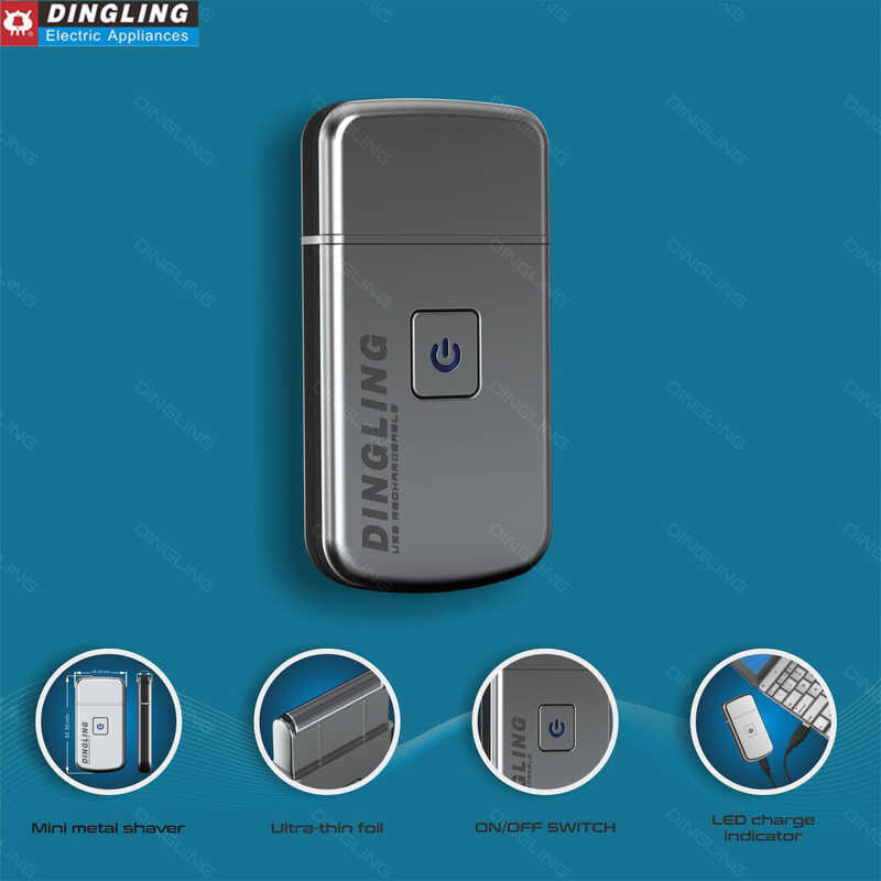 USB DingLing RSCW-5088 Charging Electric For Men Mini Razor And ...