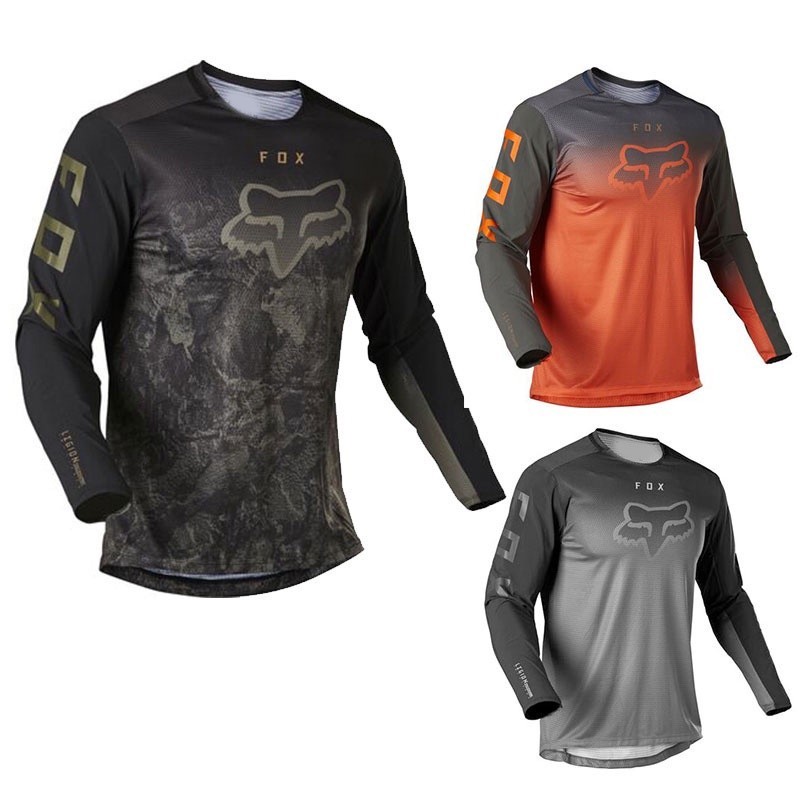พร ้ อมสต ็ อกสไตล ์ ใหม ่ MOTO Outdoor Men Fox Bicycle Apparel Long ...