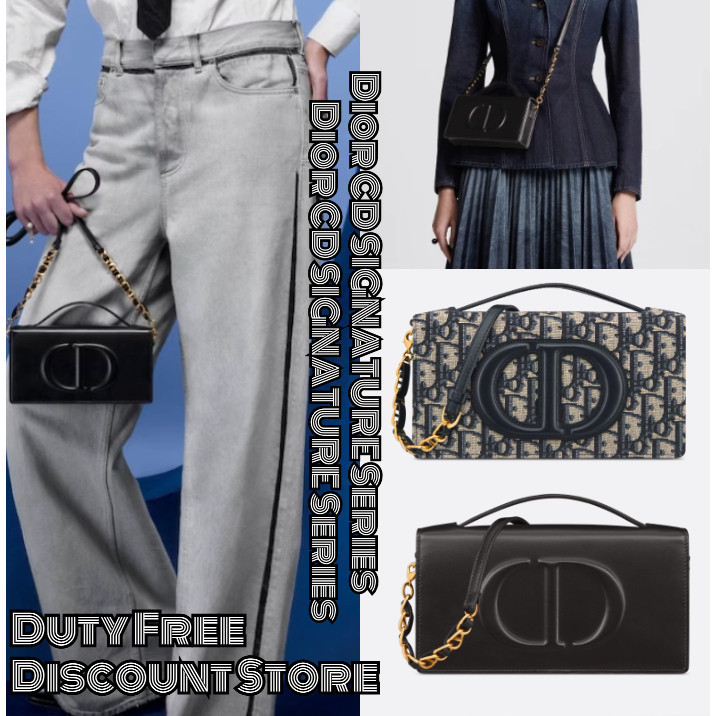 Dior CD signature collection กระเป ๋ าถือโซ ่ ขนาดเล ็ ก Y9D3 | Shopee ...