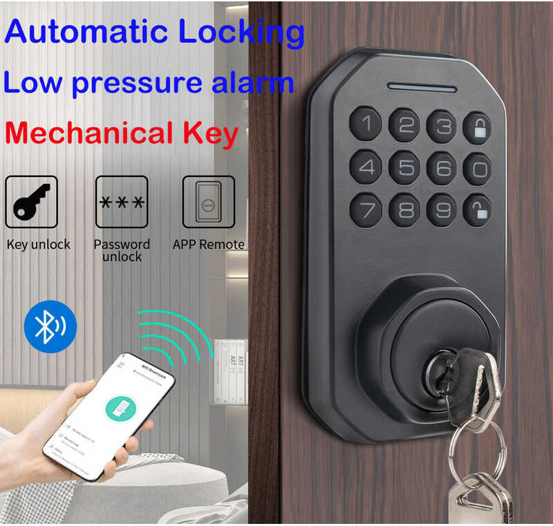 Door Boland Lock Smart Bluetooth Tuya App Digital Password Key ...