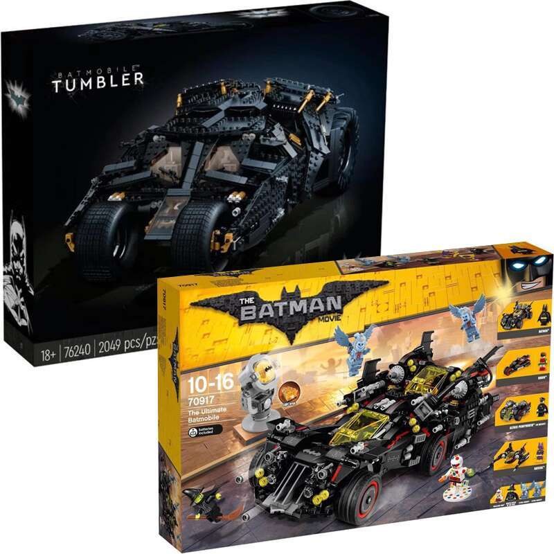 Batman Tank Assembly China 76240 Dark Knight Four in One Batmobile ...