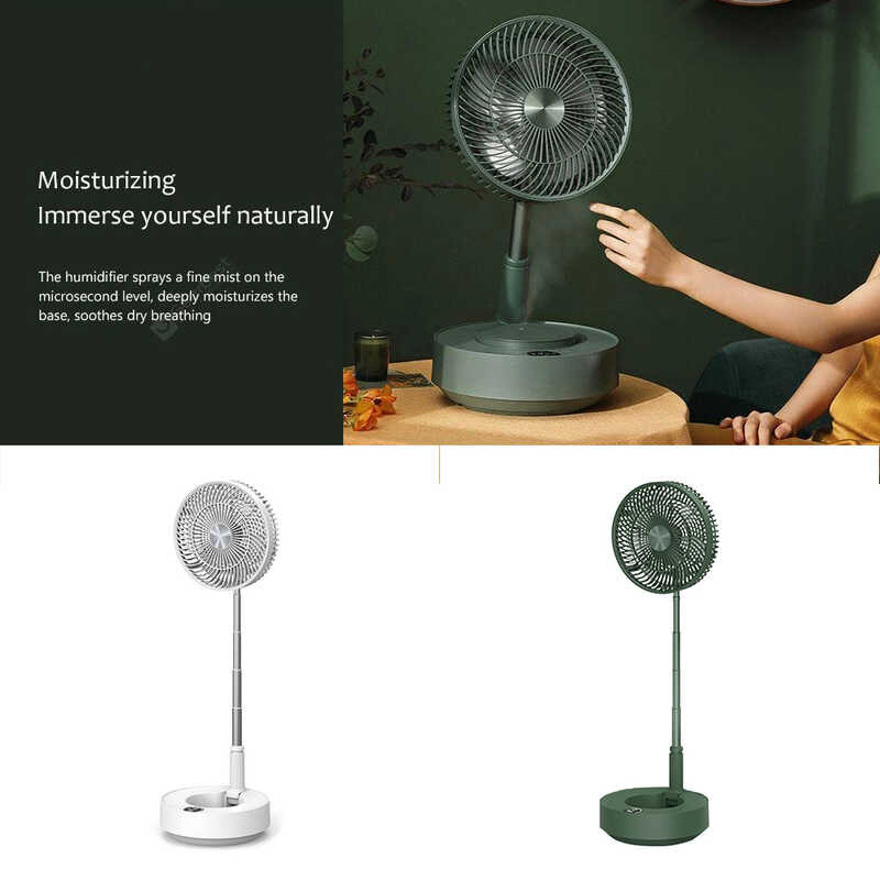 Edon Xiaomi Youpin พัดลมไฟฟ้าความเร็ว 5 ระดับชาร์จ usb | Shopee Thailand