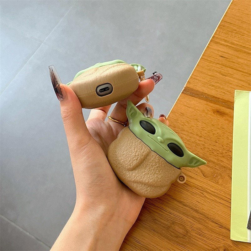For Huawei FreeBuds 6i / FreeClip Case Cartoon Yoda Huawei FreeBuds 5i ...