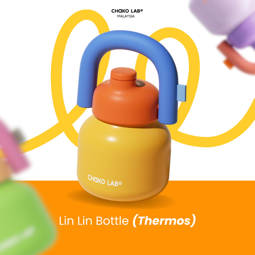 CHAKO LAB LIN BOTTLE CERAMIC AND 316 STAINLESS STEEL THERMOS BOTTLE ...