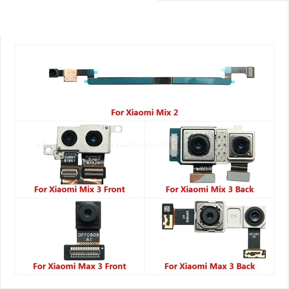 ด้านหน้า Facing Selfie กลับด้านหลังกล้องหลักขนาดเล็กโมดูลขนาดใหญ่ Flex สําหรับ Xiaomi Mi Max 2 3 ...