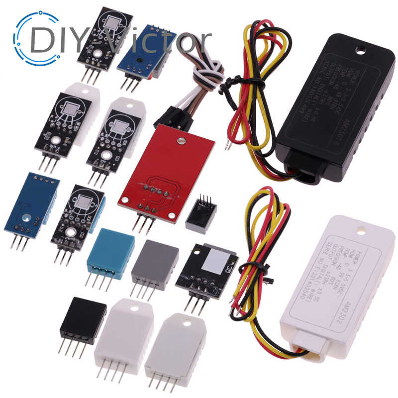 Am2302 Dht11 / Dht12 Dht22 Am2320 ดิจิตอลอุณหภูมิและความชื้นเซ็นเซอร์ ...