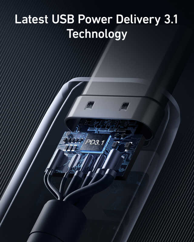 5A Anker PD 100W 333 Usb-C To Usb-C Cable E-Marker Chip Compatible For ...