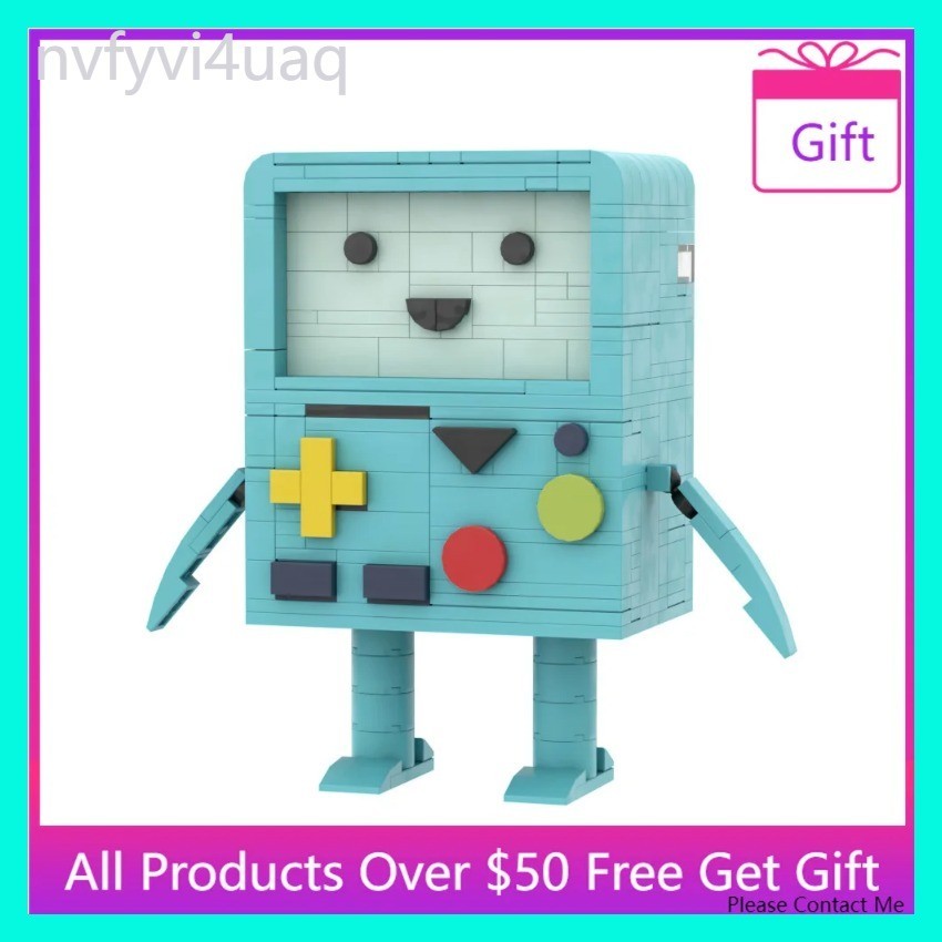 MOC BMO Brickheadzs-Cartoon Characters Building Blocks Set Decryption ...