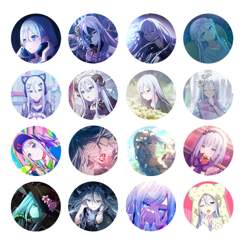 โครงการ SEKAI อะนิเมะ Yoisaki Kanade 25 Nightcord 50 มม.ป้ายโลหะเข็มกลัด Pins | Shopee Thailand