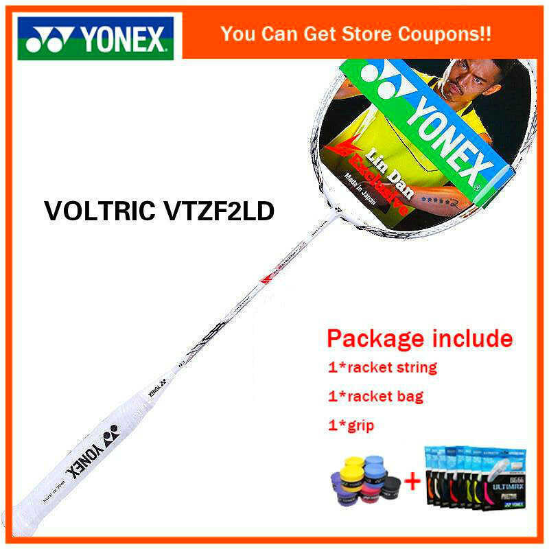 Voltric Yonex Z Force 2 VTZF-2LD 4U Single Badminton Racket with 26 ...