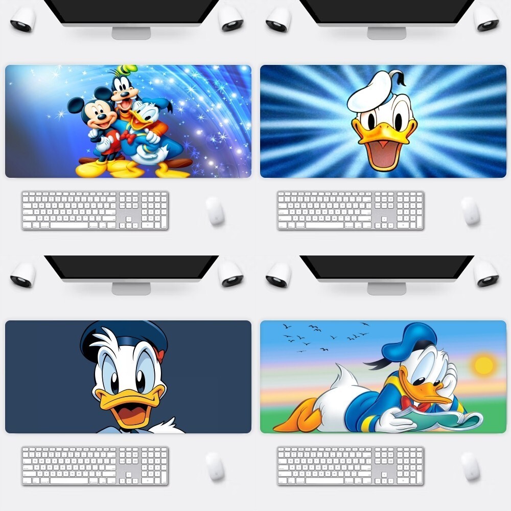 MINISO การ์ตูน Donald Duck Mousepad สํานักงานเมาส์ขนาดเล็กขนาดใหญ่ PC ...