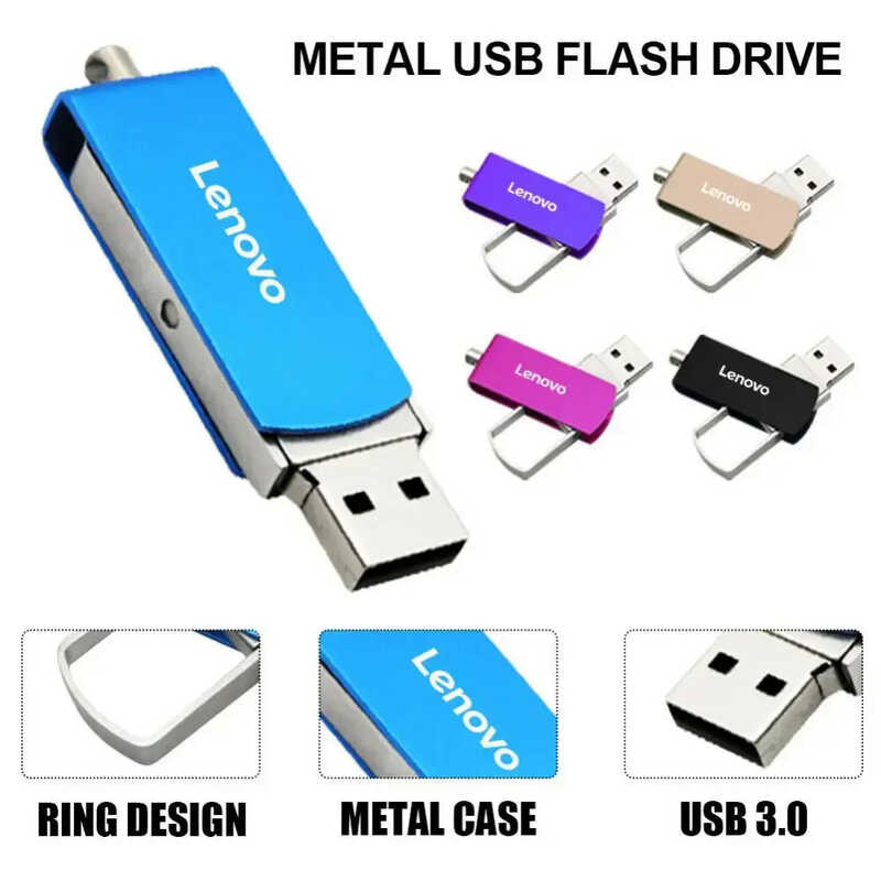 Lenovo USB3.0 Original Pendrive 64TB 16TB 4TB 2TB High Speed Pen Drive ...