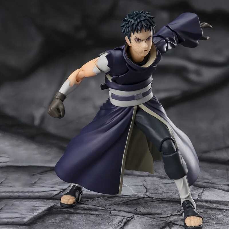 Bandai Original Box SH Figuarts NARUTO OBITO UCHIHA Model Set อนิเมะ แอ ...