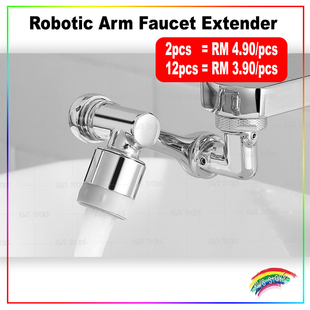 Robotic Arm Faucet Extender - Robotic Arm Faucet Extender | Shopee Thailand
