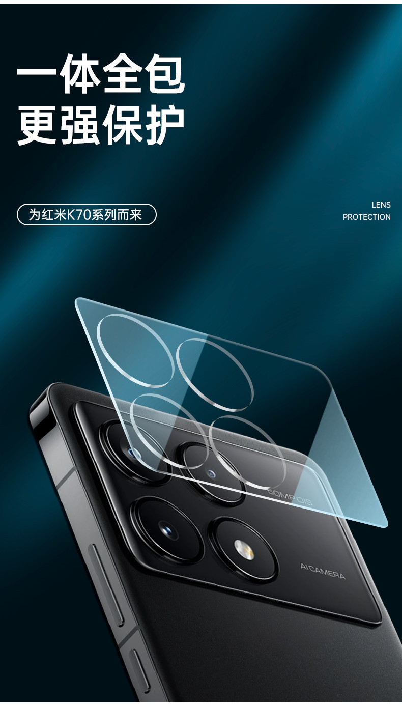 ฟิล์มกระจกนิรภัยกันรอยเลนส์กล้อง สําหรับ Xiaomi Poco X6 Pro | Shopee ...