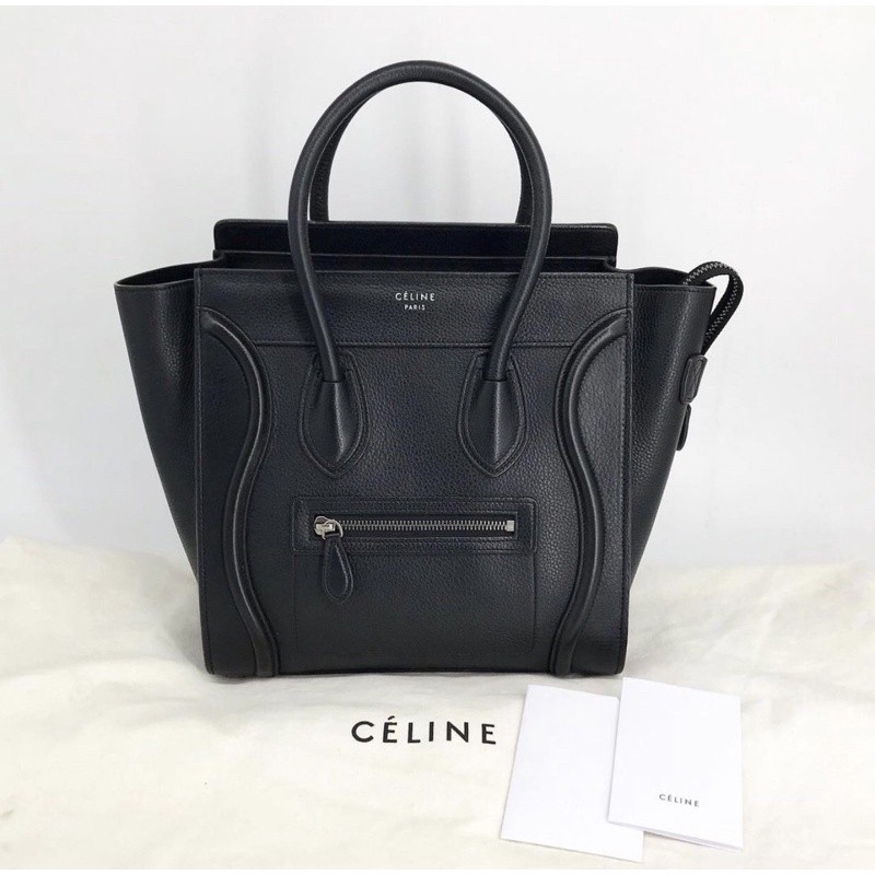 Celi ne Micro Grain Leather ( Very Good ) dc14 | Shopee Thailand
