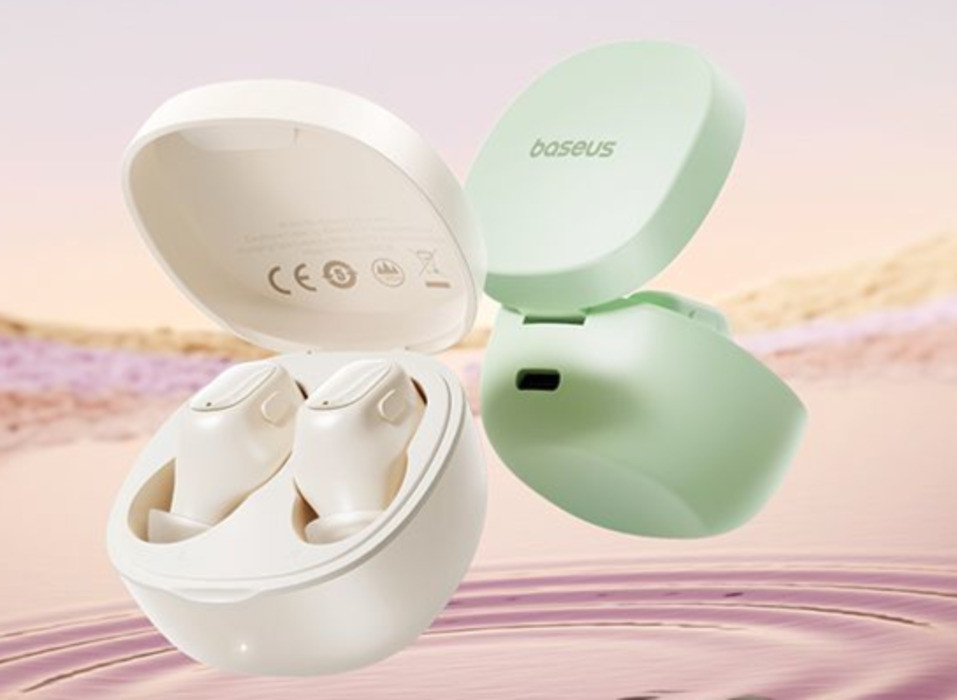 Baseus WM01 ชุดหูฟังบลูทูธที่ได้รับการอัพเกรดไร้สายในหูตัดเสียงรบกวน ...
