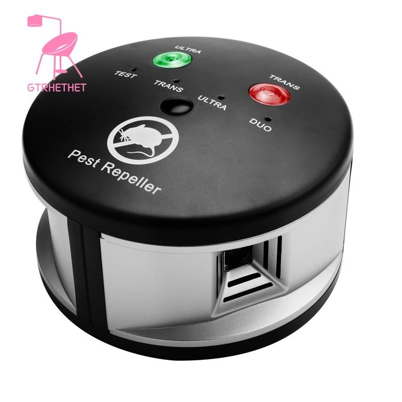 ในสต็อก Riple Rodent Repeller, Ultrasonic Pest Repeller, Pressure Wave, Indoor for Mice, Rats ...