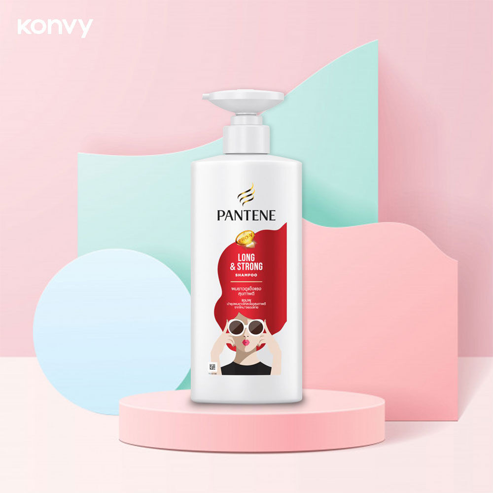 PANTENE Shampoo แพนทีน แชมพูสระผม 380ml (Hair Fall Control/Total Damage ...