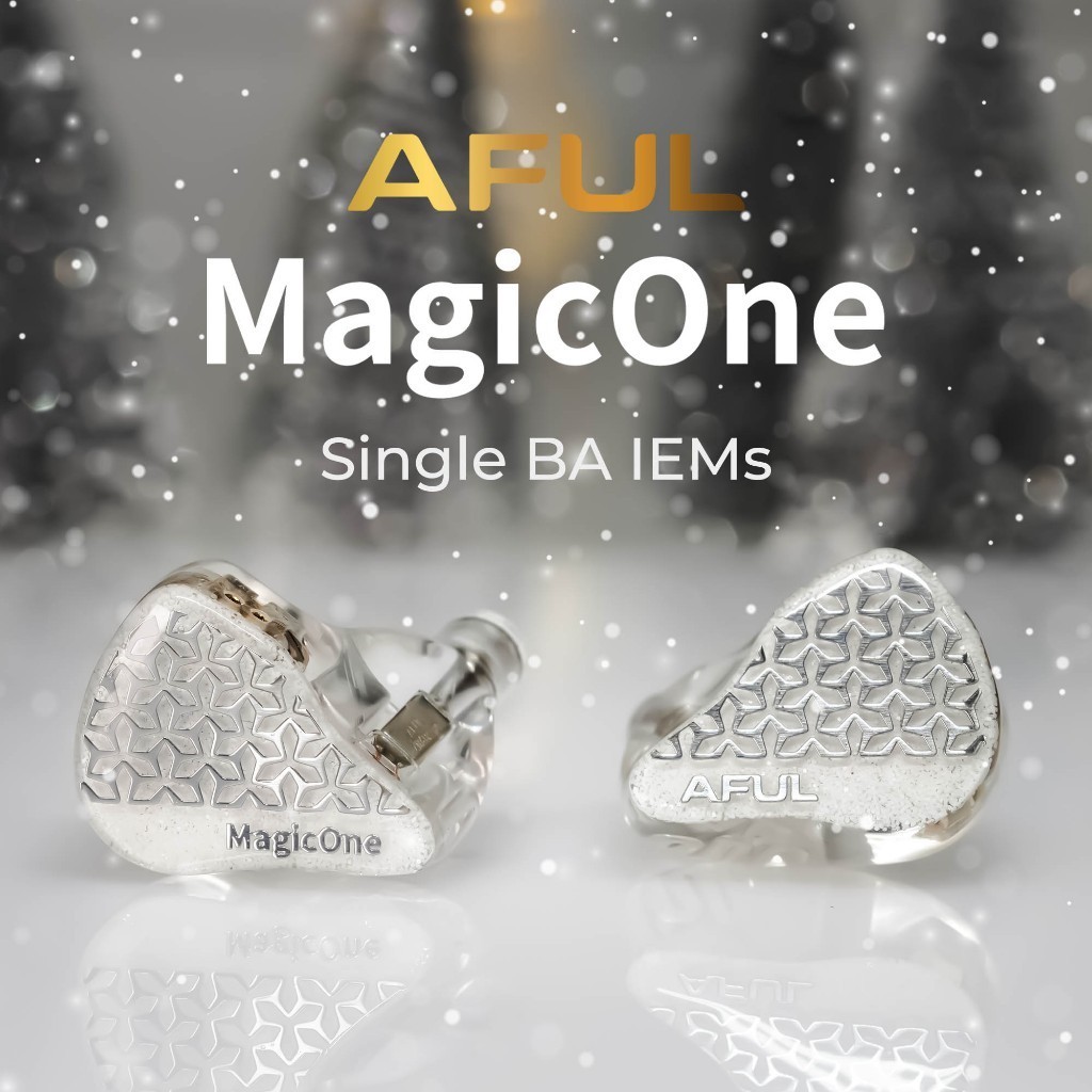 Aful MagicOne หูฟังอินเอียร์ 1BA IEMs พร้อมเทคโนโลยี SE-Math Acoustic ...