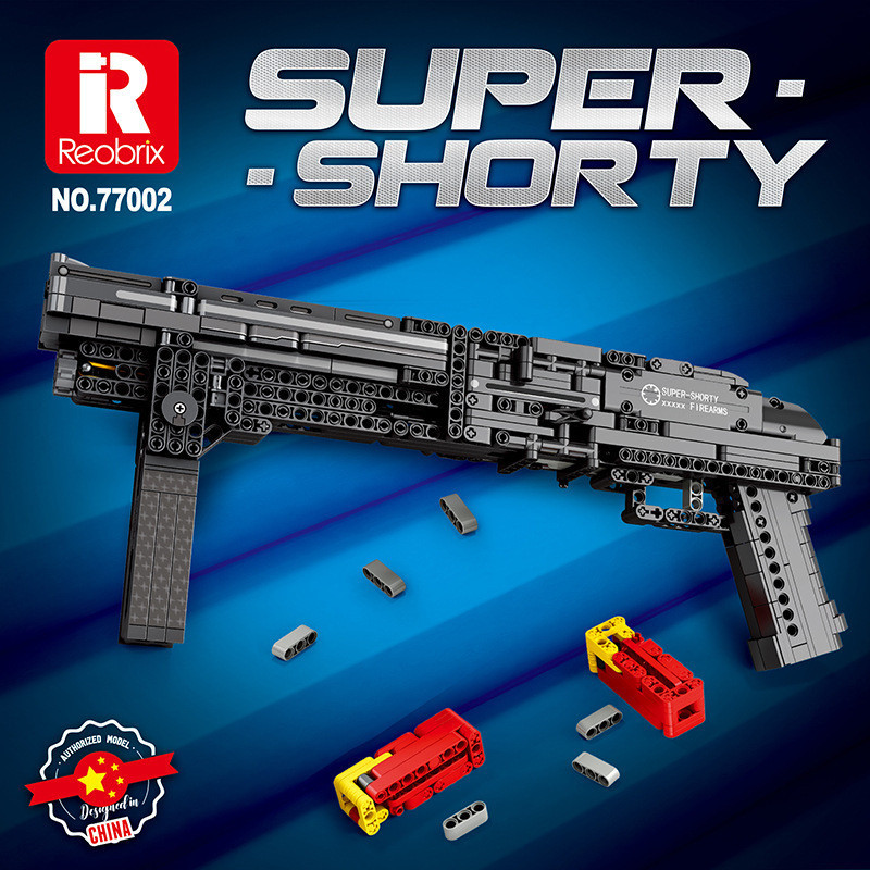 Reobrix 77002 Super Shorty Shotgun Model Military Weapon Series DIY ...