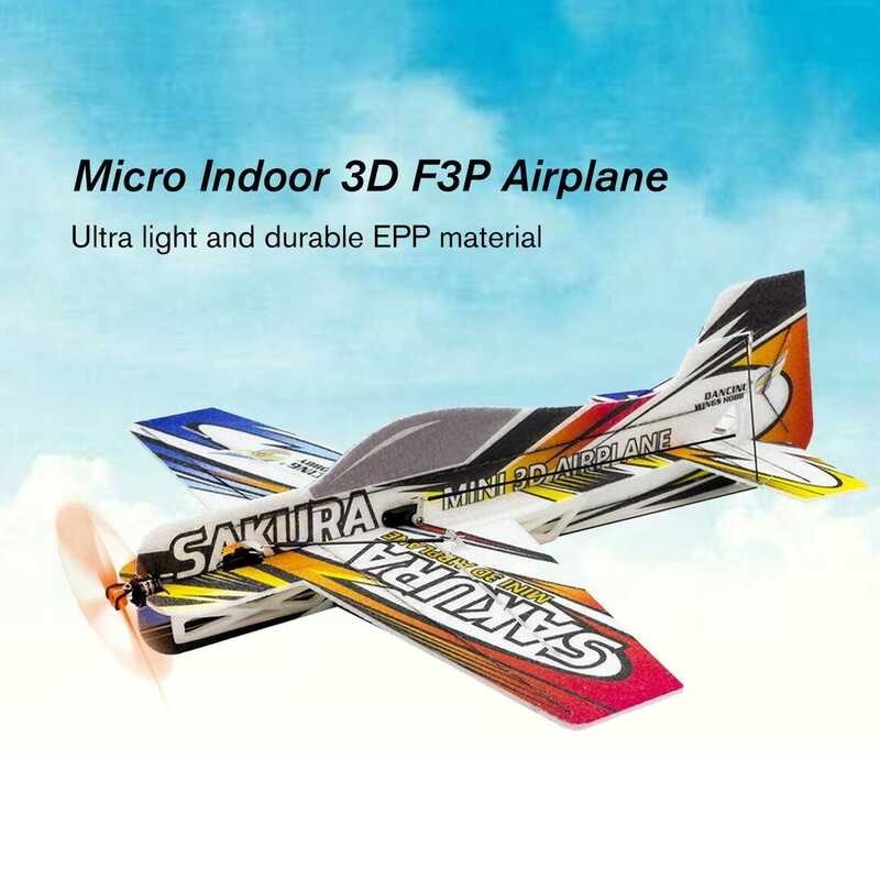 Best RC EPP Micro Indoor 3D F3p Airplane Sakura Radio Controlled ...