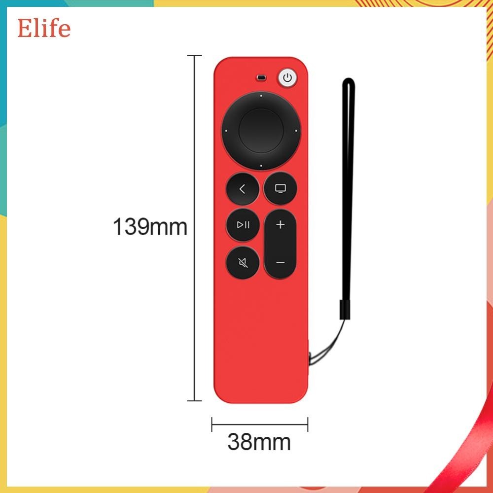 Effast Shipping เคสซิลิโคนป้องกัน Mi Box สําหรับ Apple TV 4K รีโมทคอนโทรล - Anti-Fall กันฝุ่น ...