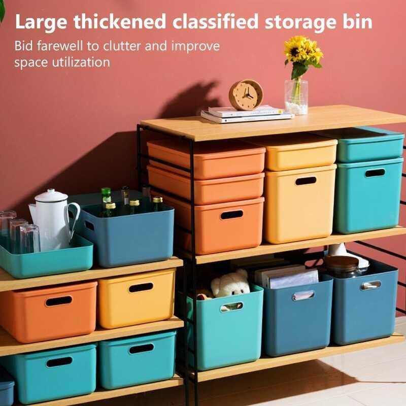 plastic Desktop Color boxes, snacks with lids, cosmetics, underwear and ...