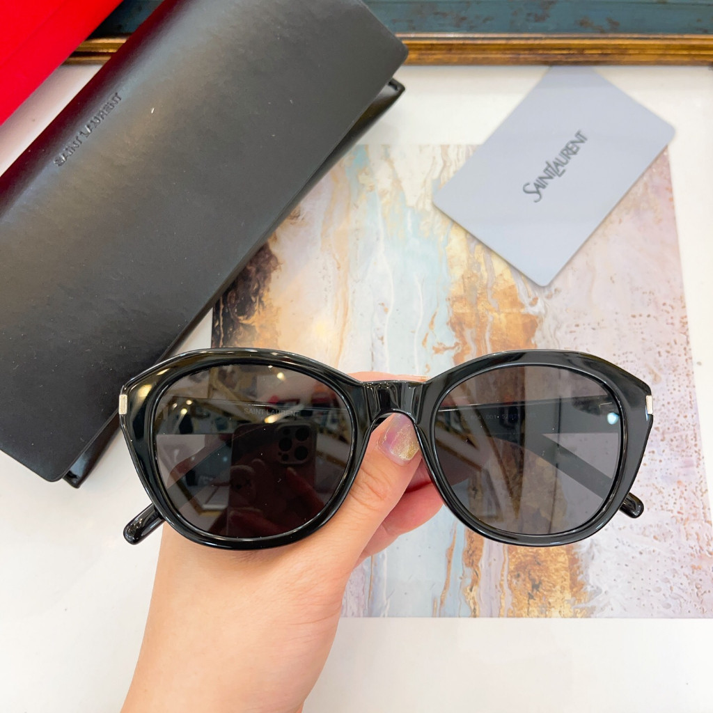 [คุณภาพสูง] Sl604 แว่นตากันแดดแฟชั่น ทรงตาแมว ป้องกันรังสีอัลตราไวโอเลต ...